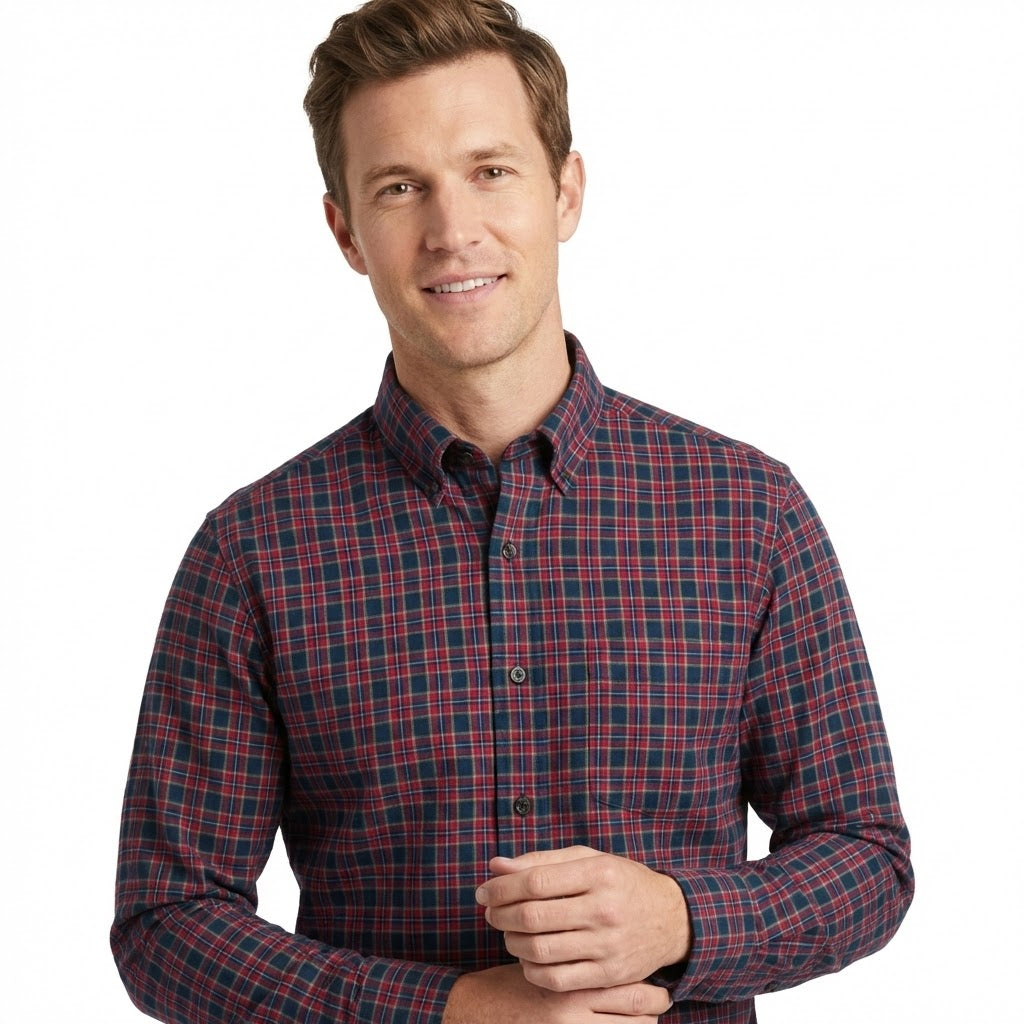 Camisas Duck Head Manga Larga Mayoreo $25.50 | Caja 48 Unidades